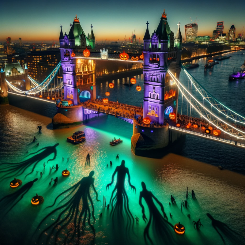 Halloween Horrors: AI's Spooky Makeover of UK Landmarks | Swift Coach Hire